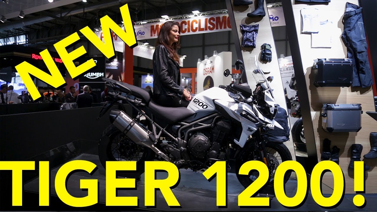 2018 Triumph Tiger 1200 First Look - YouTube