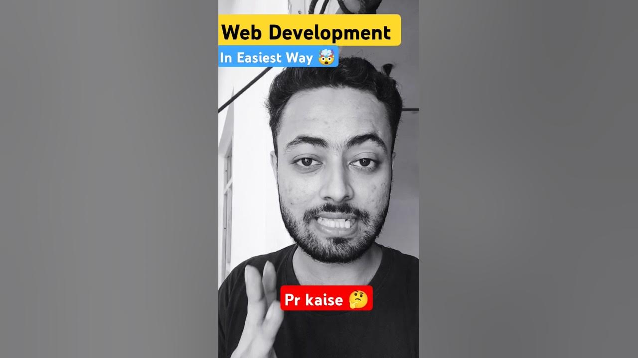 Web Development Sikhne ka Easiest Tarika 🤯🤔 #dev #web - YouTube