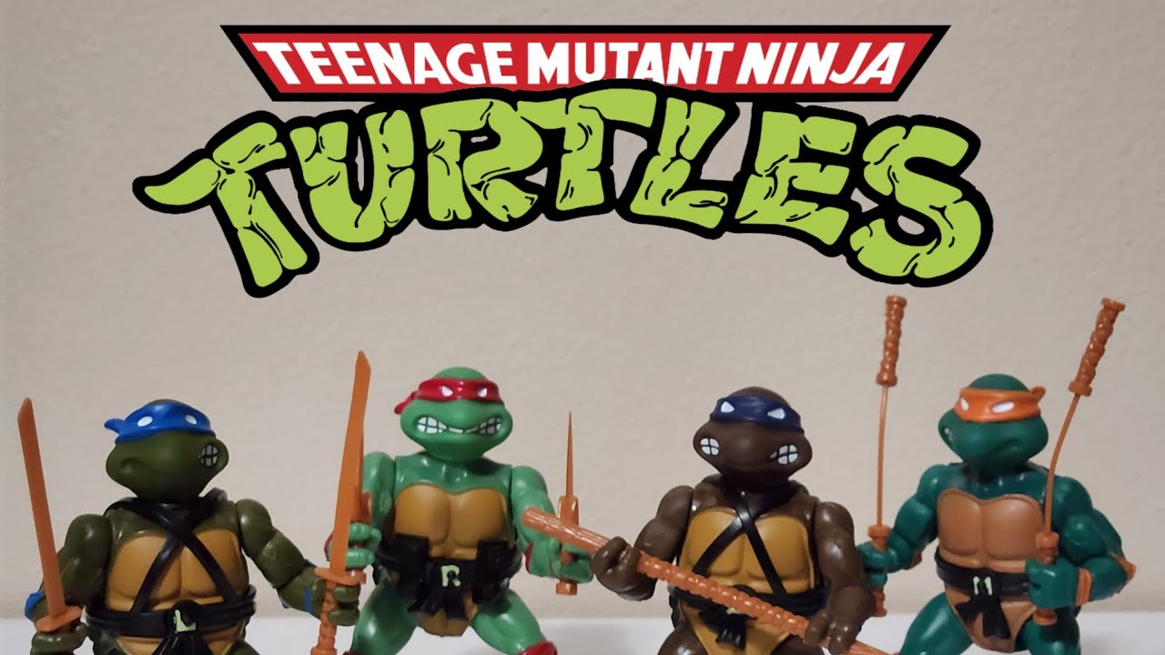 Playmates: TMNT 1988 Reissue Action Figures Review | JV. Entertainment ...