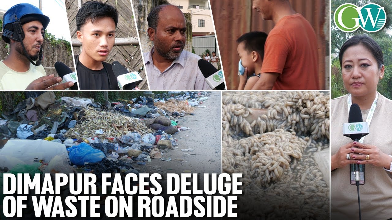OPEN WASTE DUMPING CONTINUES: HEAPS OF GARBAGE DUMPED ON ROADSIDE AT ...