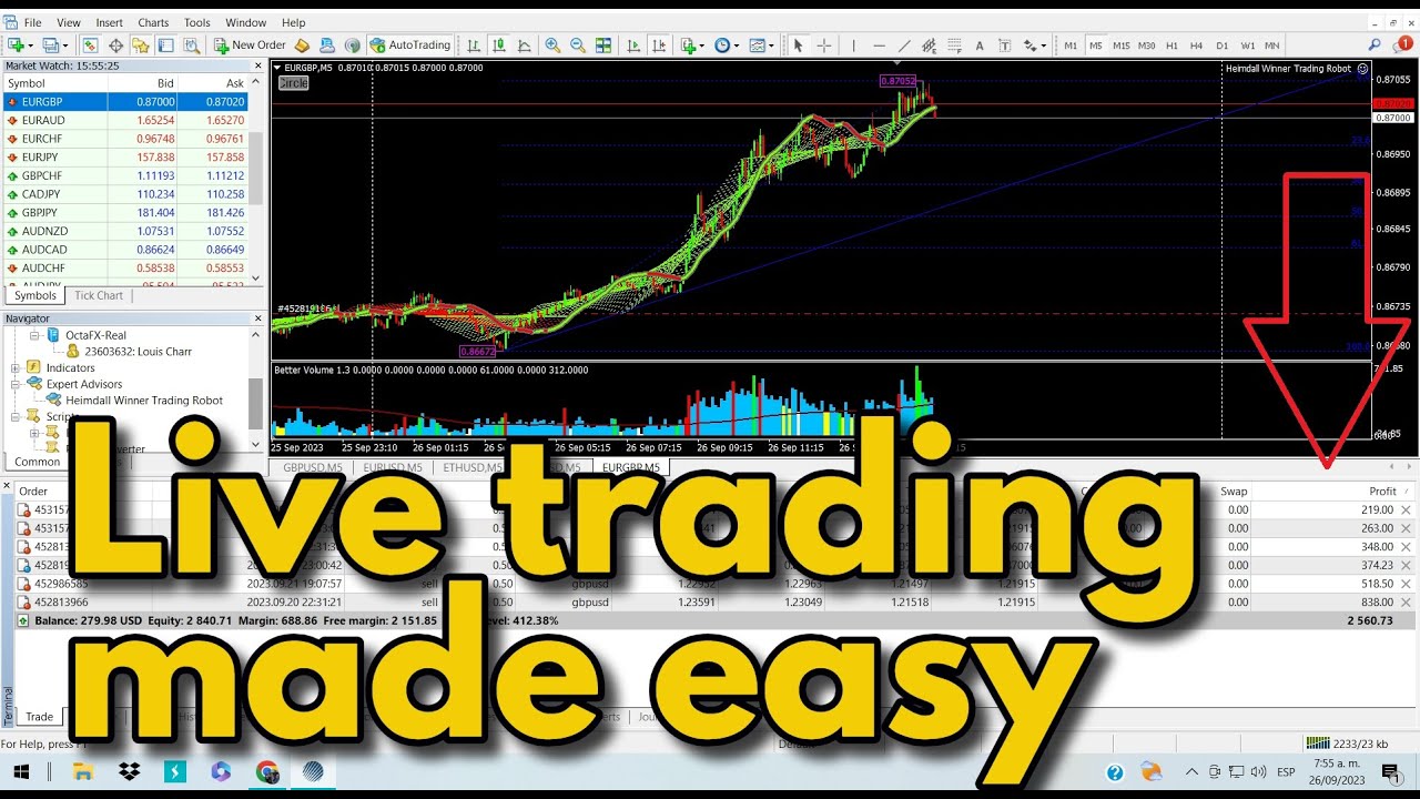 EA Bot profitable TraDing more than 3000 Dollars daily in small ...