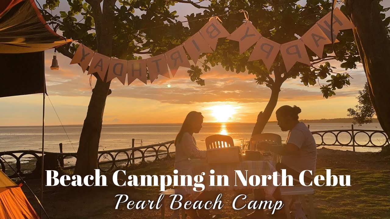 Beach camping in North Cebu | Pearl Beach Camp - YouTube
