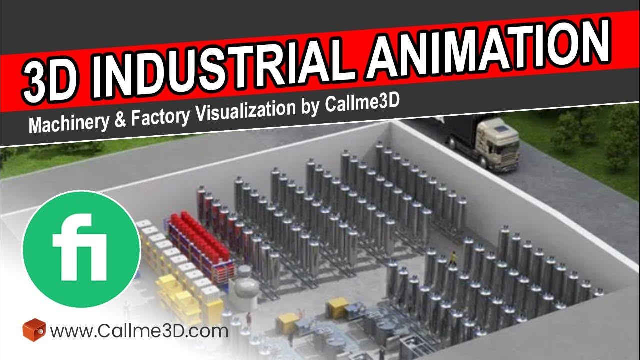 3D Industrial/Factory Plant Walkthrough & Flythrough Animation - YouTube