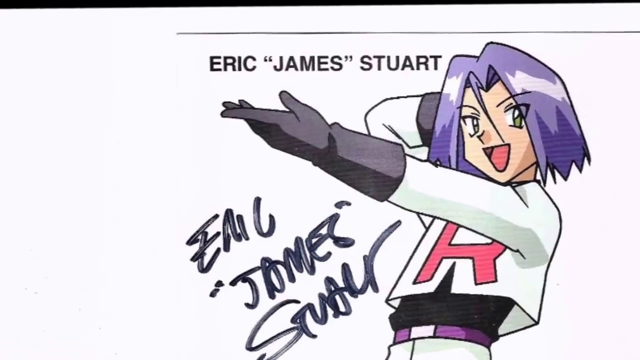 Eric Stuart Voice James Team Rocket - YouTube