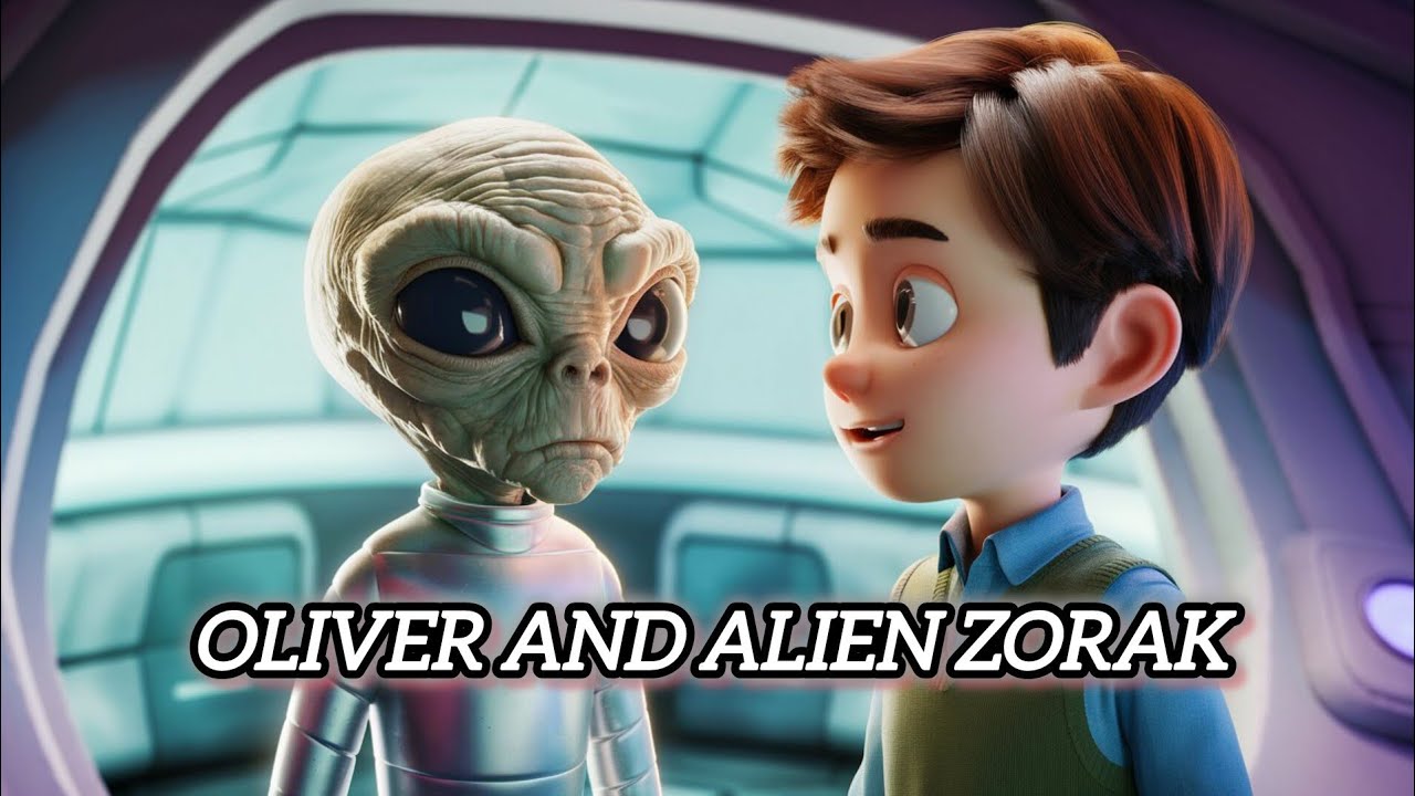 Oliver and Alien Zorak | kids Stories | bedtime| Animations |Alien ...