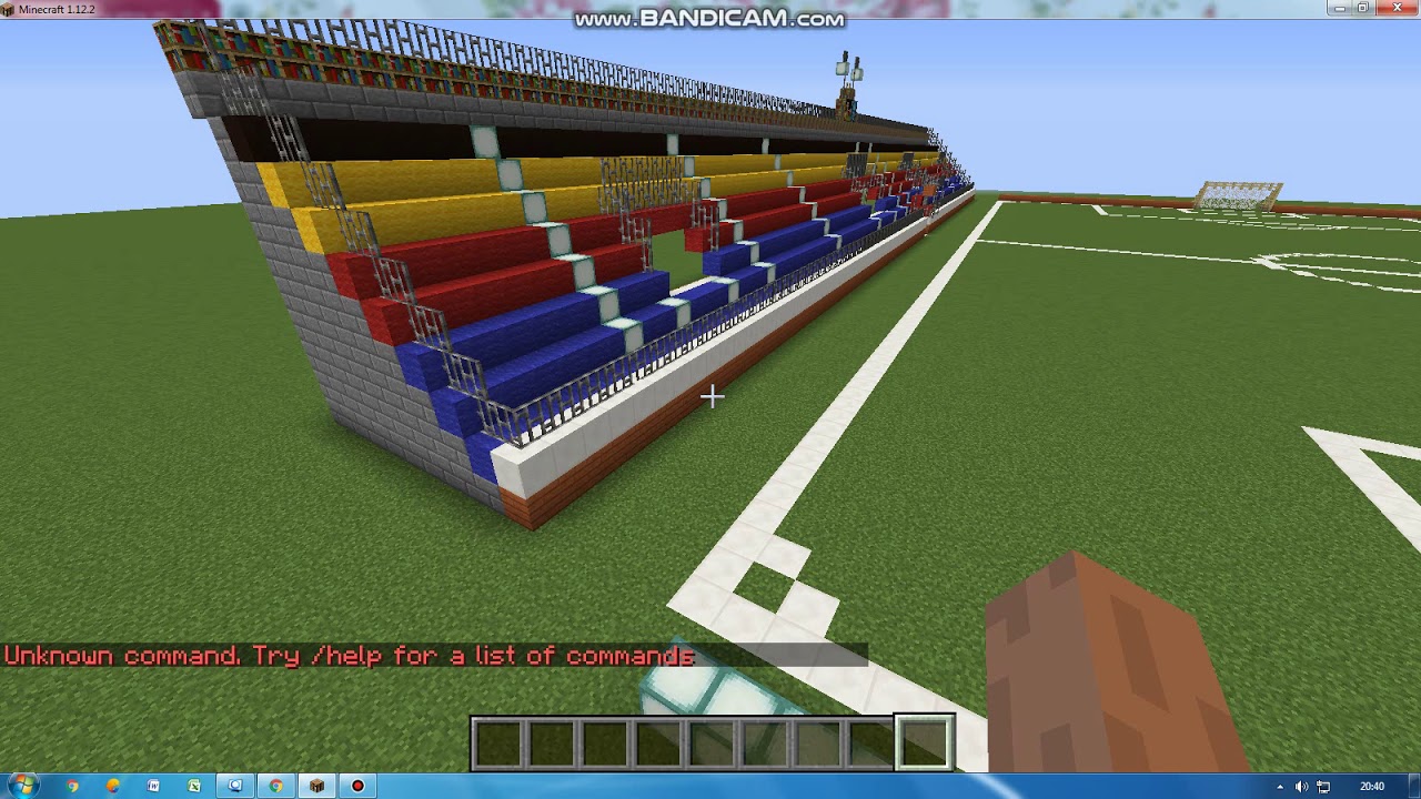 Reviev Stadion Simple Minecraft - YouTube