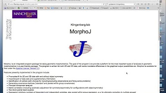 MorphoJ Tutorials - YouTube