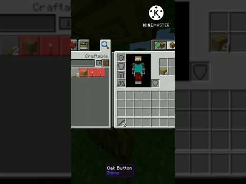 Minecraft crafting tutorial || Minecraft (button) tutorial || #gaming # ...