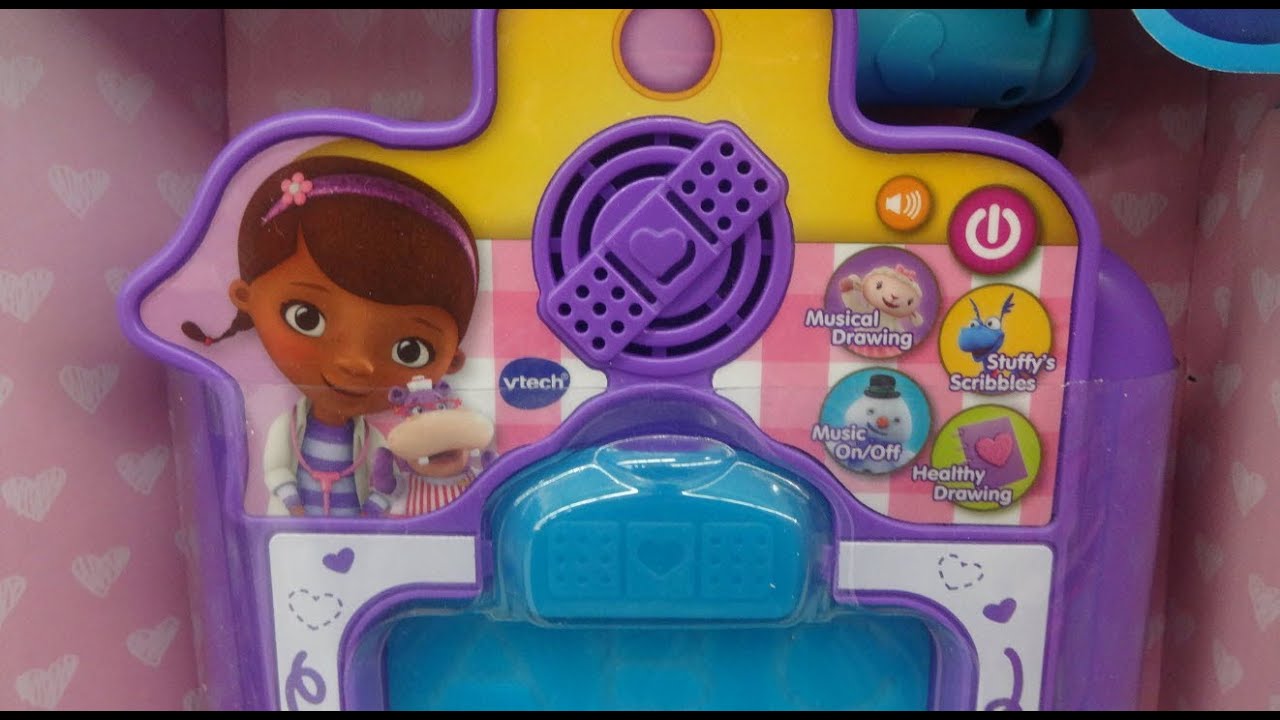 Doc McStuffins Doc's Talk and Trace Clipboard Toy - YouTube
