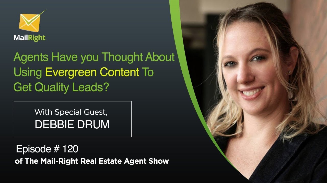 #120 Mail-Right Show: We Interviewing Debbie Drum Using Evergreen ...