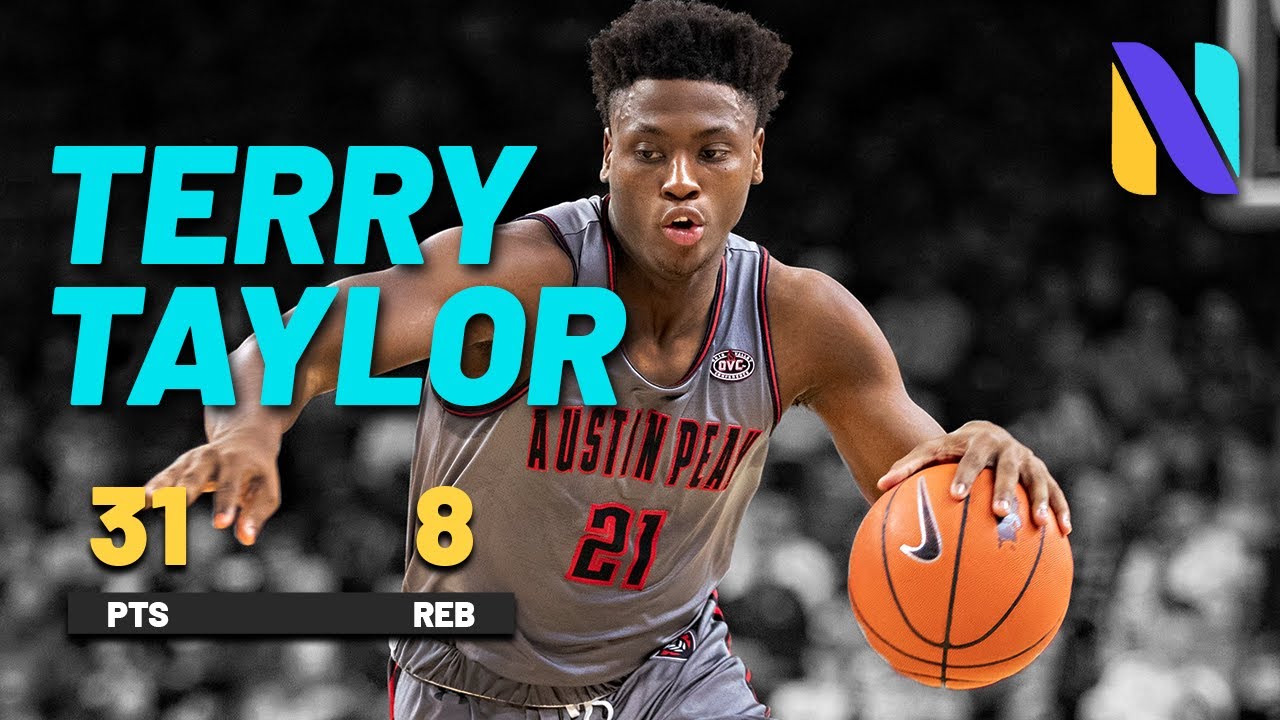 Terry Taylor Austin Peay 31 PTS 8 REBS vs McKendree | Full Game ...