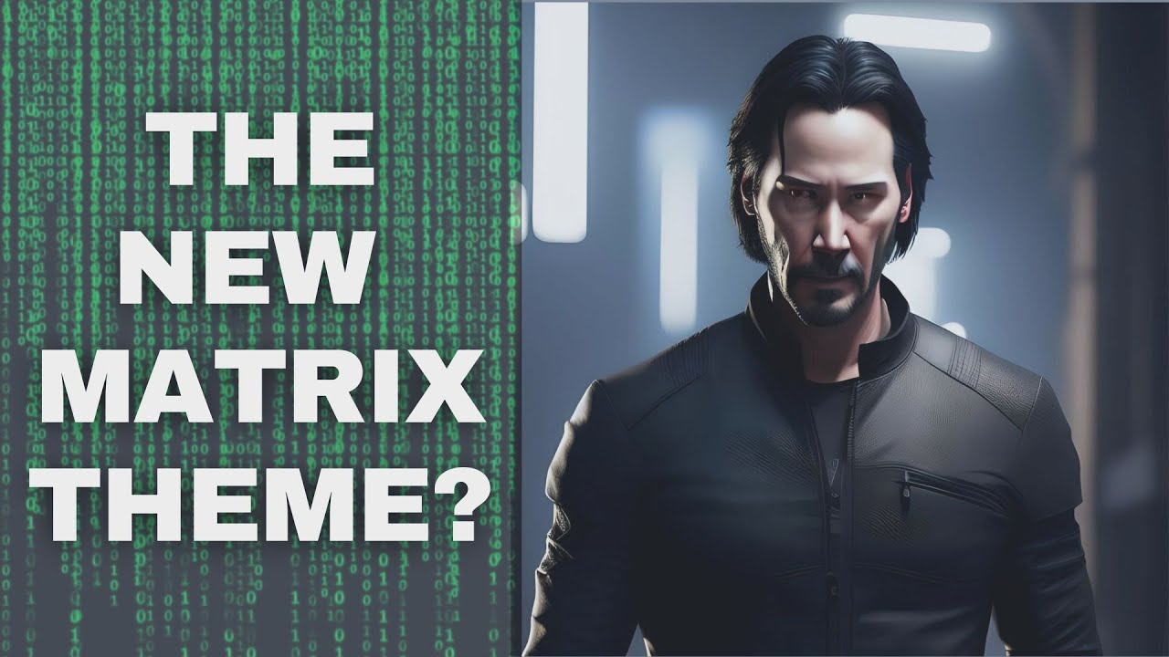 The new MATRIX theme? AI perspective - YouTube