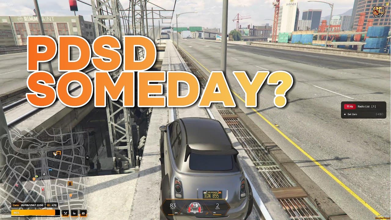ปุ๊กปิ๊กสร้างตัว ตร.เอาน้องผมไม่ลง GTA V FiveM SomeDay - YouTube