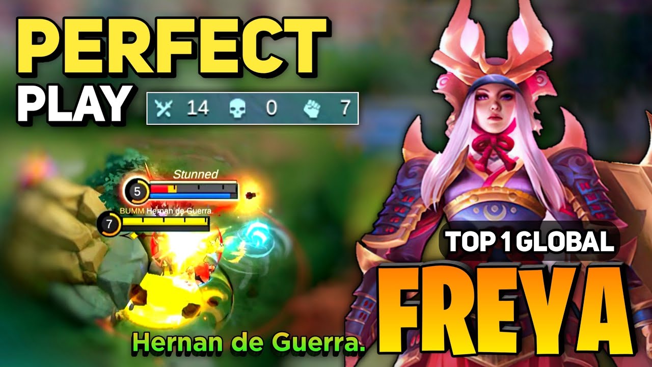 PERFECT PLAY! Freya Best Build 2023 [ Freya Top 1 Global Gameplay ...