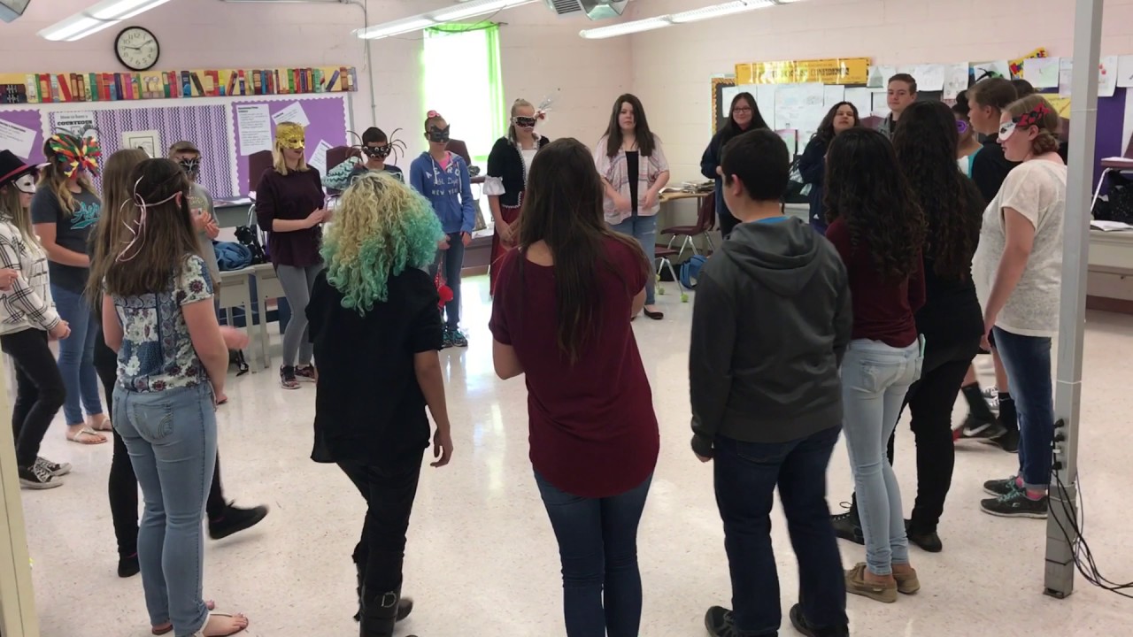 Pilgrims and Saints dance - YouTube