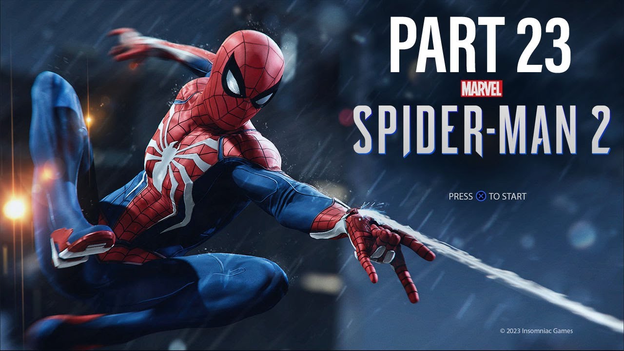 SPIDER MAN 2 WALKTHROUGH GAMEPLAY PART 23 - YouTube