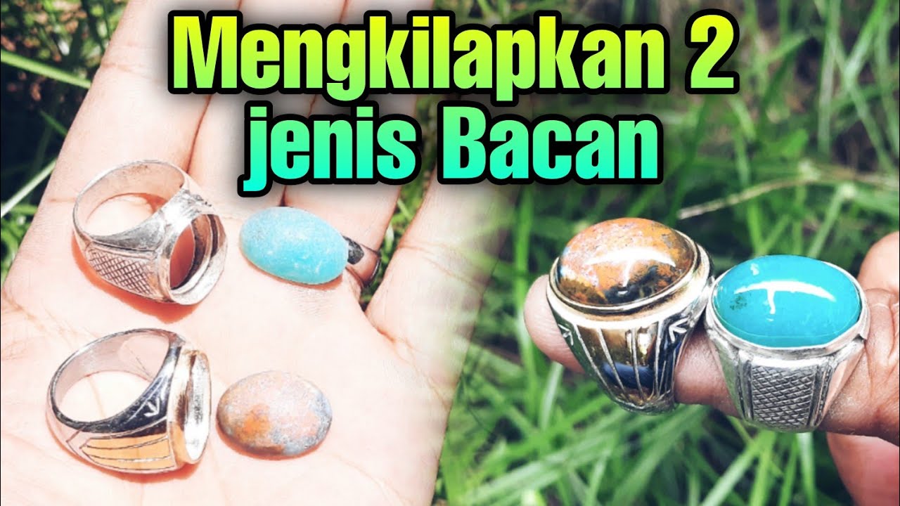 Cara Mengkilap kan Batu Bacan - YouTube