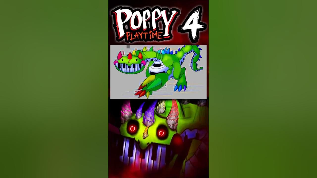 POPPY PLAYTIME CHAPTER 4 a NEW EXCLUSIVE SECRET CHARACTER DISCOVERED (pianosaurus) 🦖 - YouTube