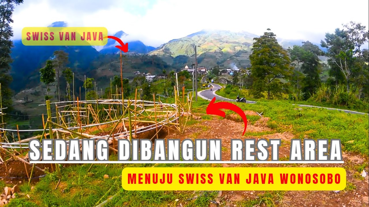 🎦 Sedang Dibangun !! Rest Area Menuju Swiss Van Java !! Ada Masjid ...