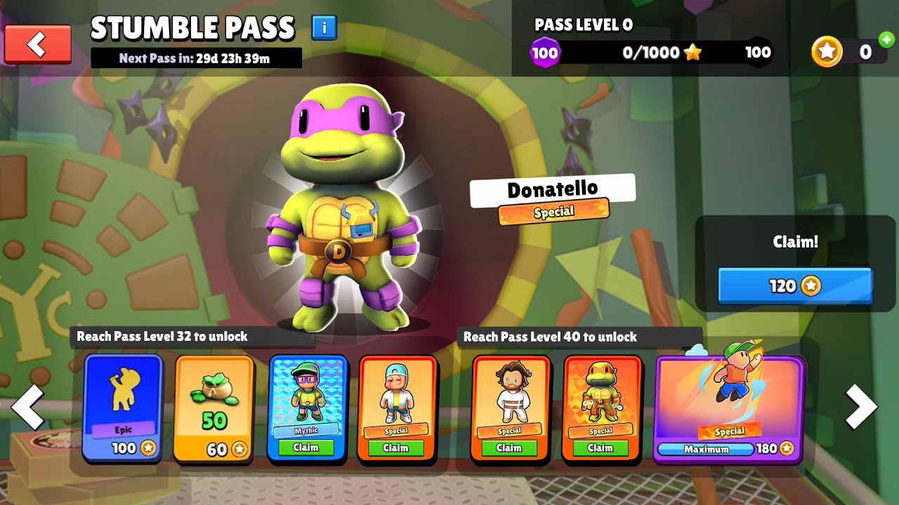 "NEW" STUMBLE PASS | STUMBLE GUYS - YouTube