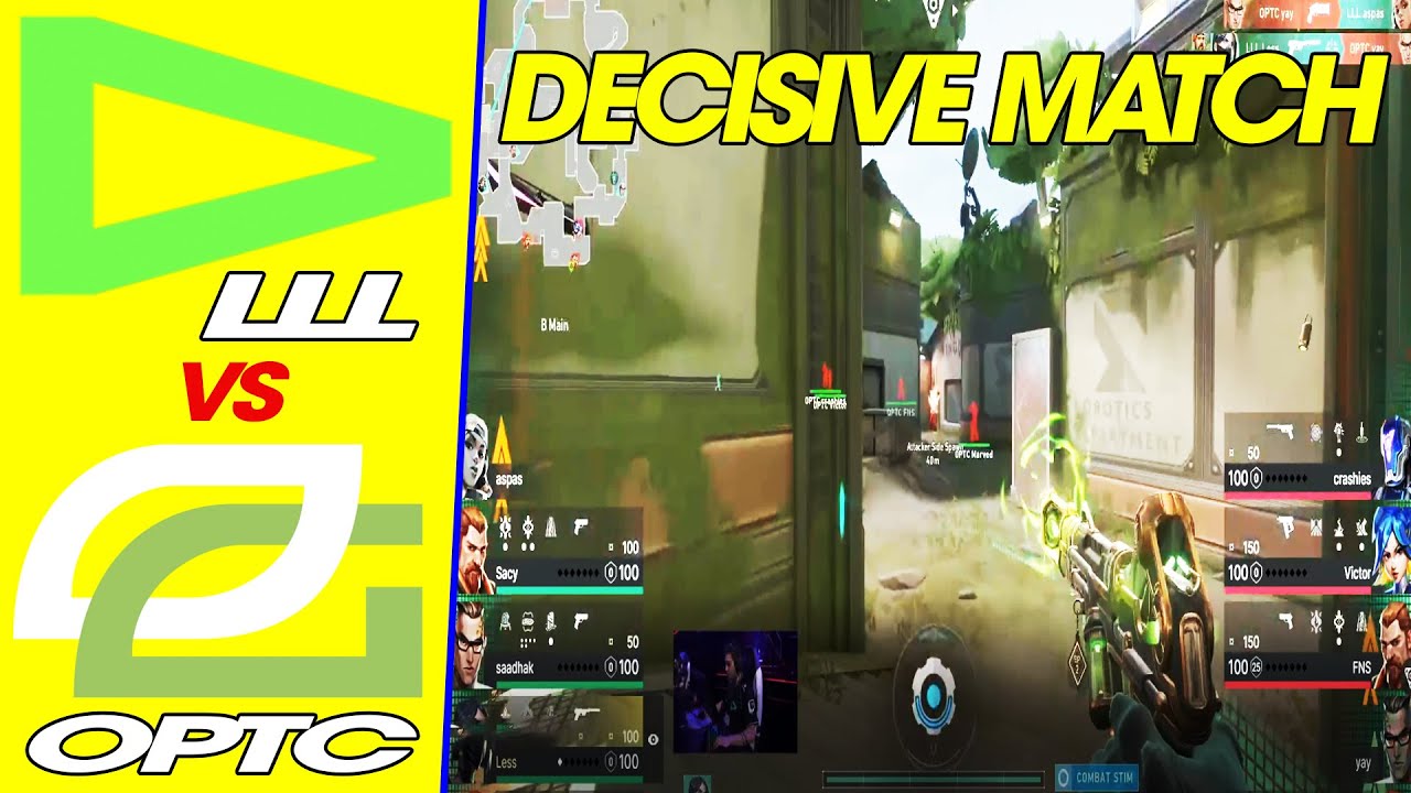 LLL vs OPTC -VALORANT HIGHLIGHTS | Verizon VCT Game Changers Series 1 Main Event - YouTube