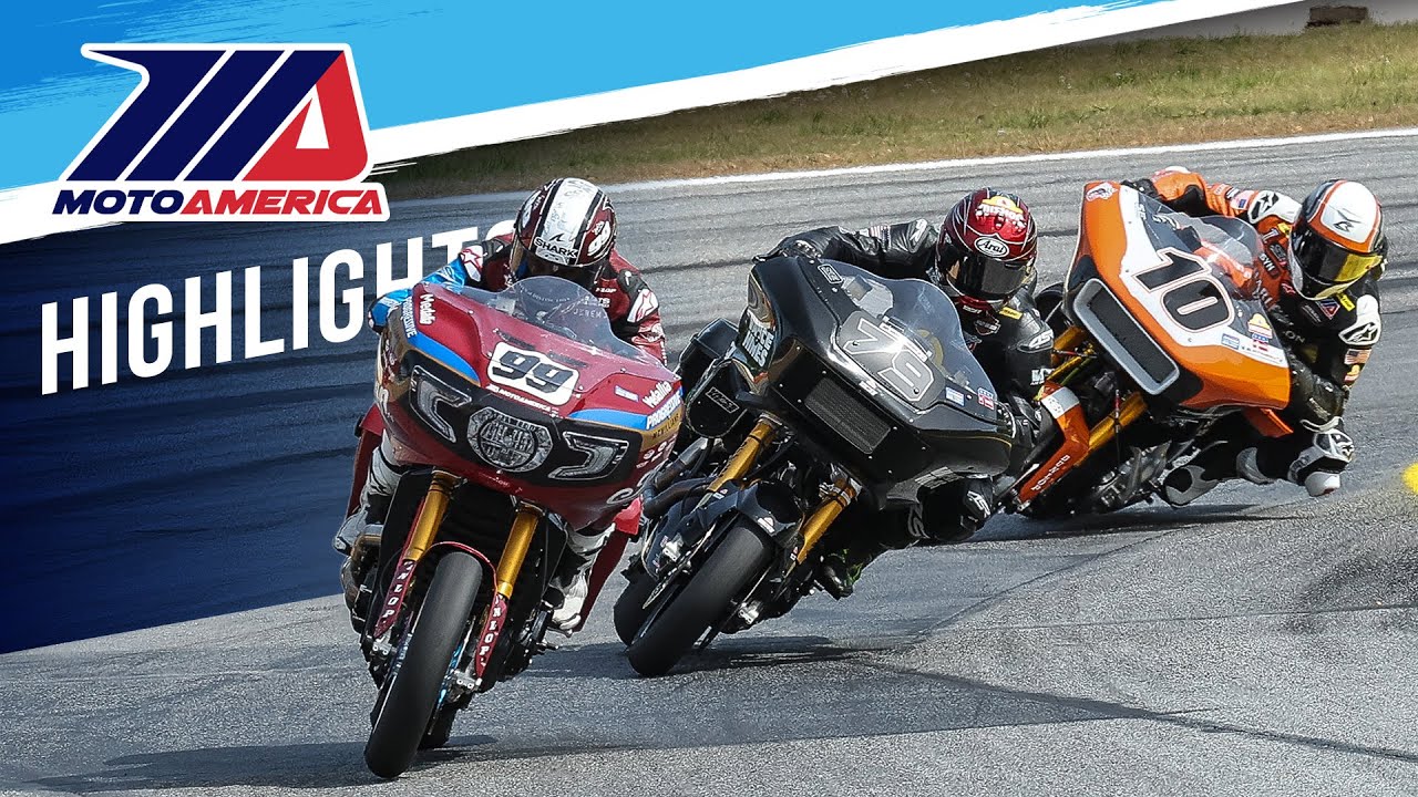 MotoAmerica Mission King of the Baggers Race 2 Highlights at Road ...