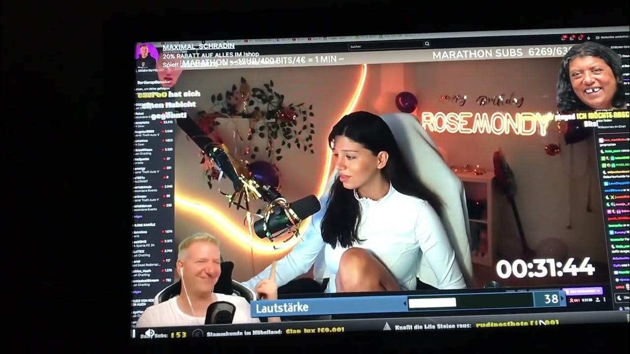 Twitch Max schradin und Rosemondy bester stream - YouTube