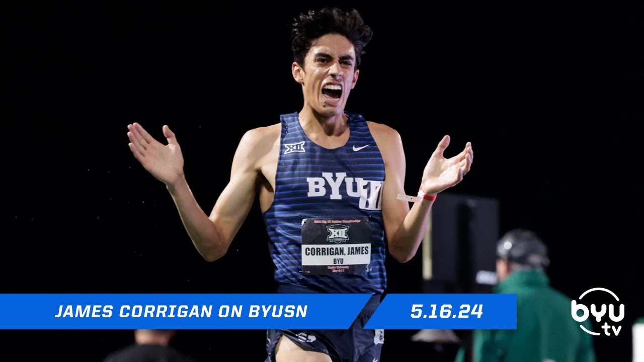 James Corrigan, Big12 Champion in Steeplechase disucsses his victory ...
