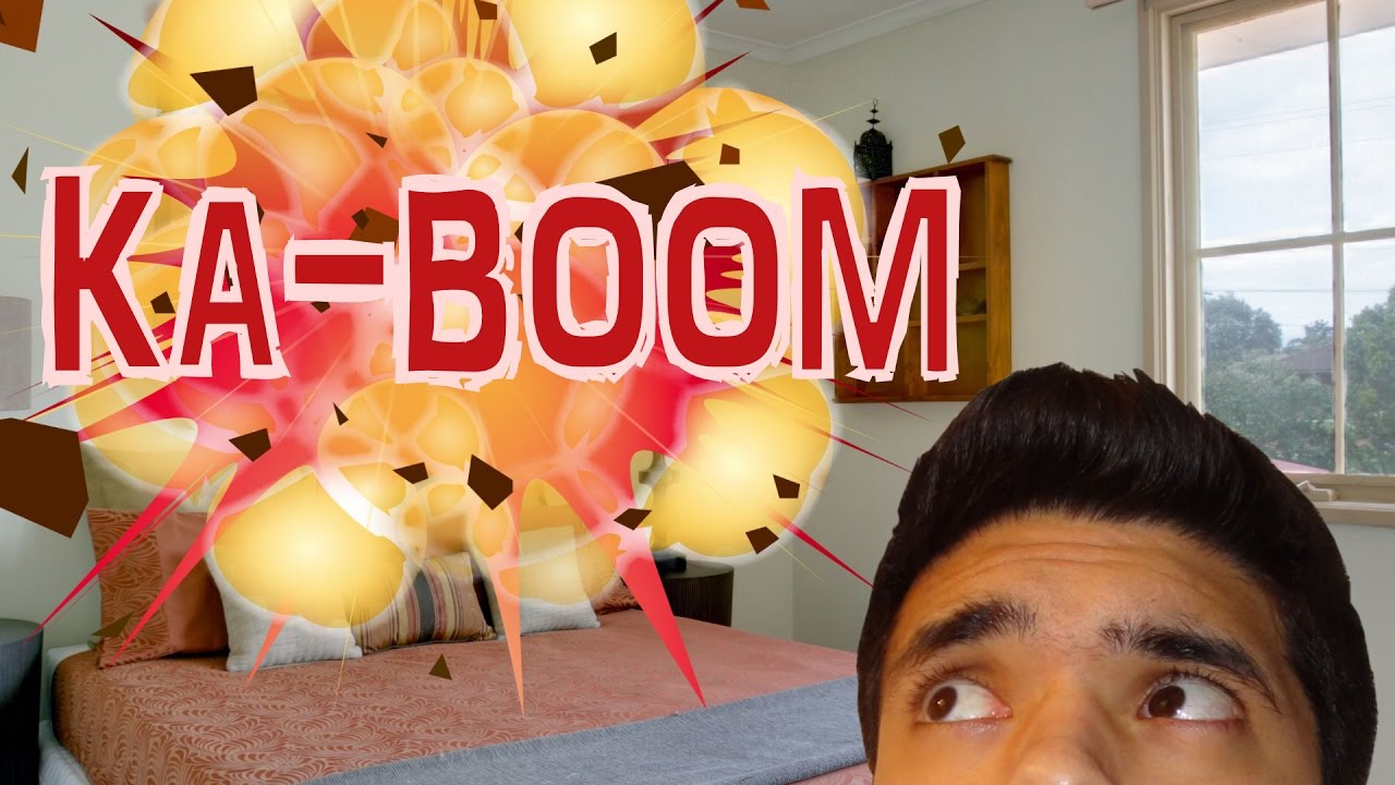 I EXPLODED THE BEDROOM - YouTube