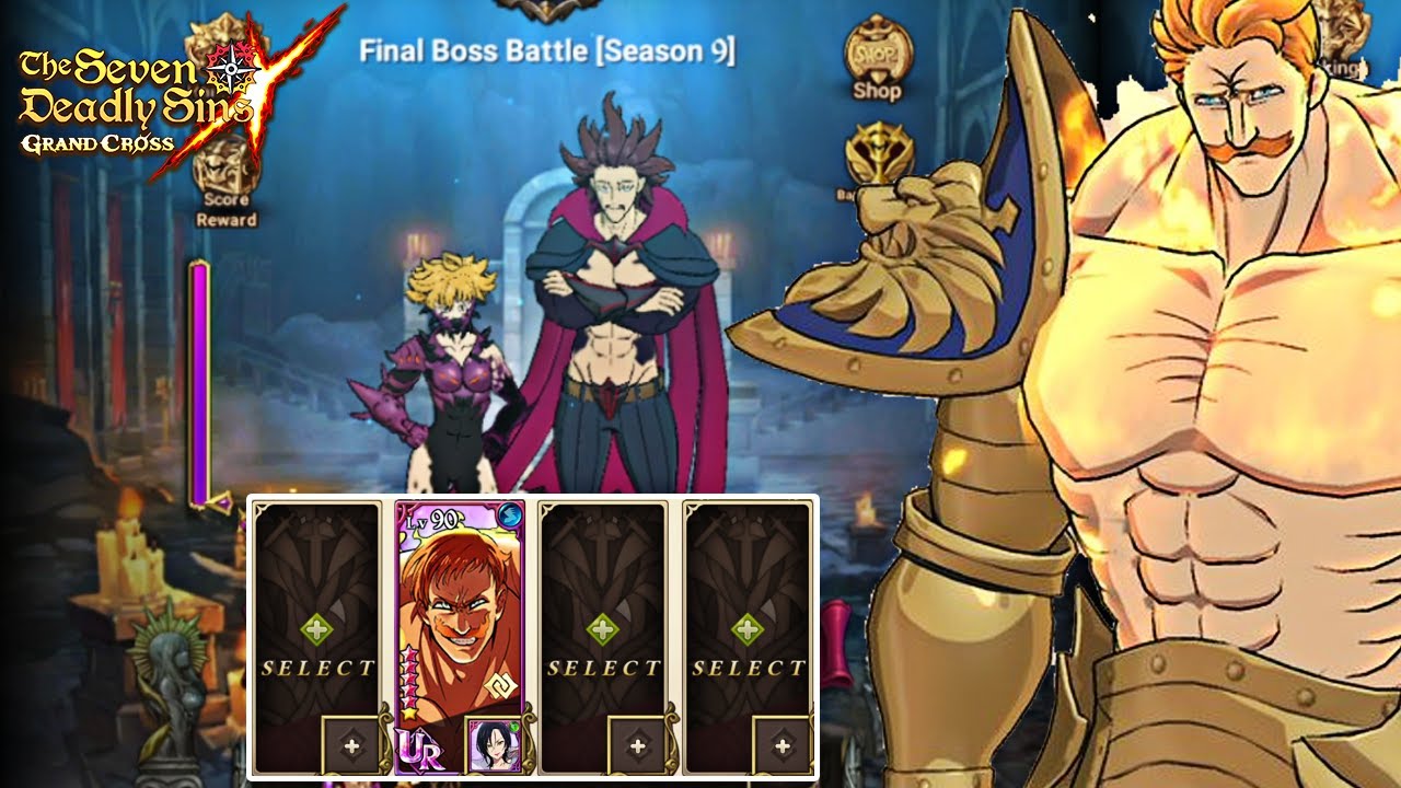 ESCANOR SOLOS FINAL BOSS DERIERI & MONSPEET HELL DIFFICULTY! Seven ...