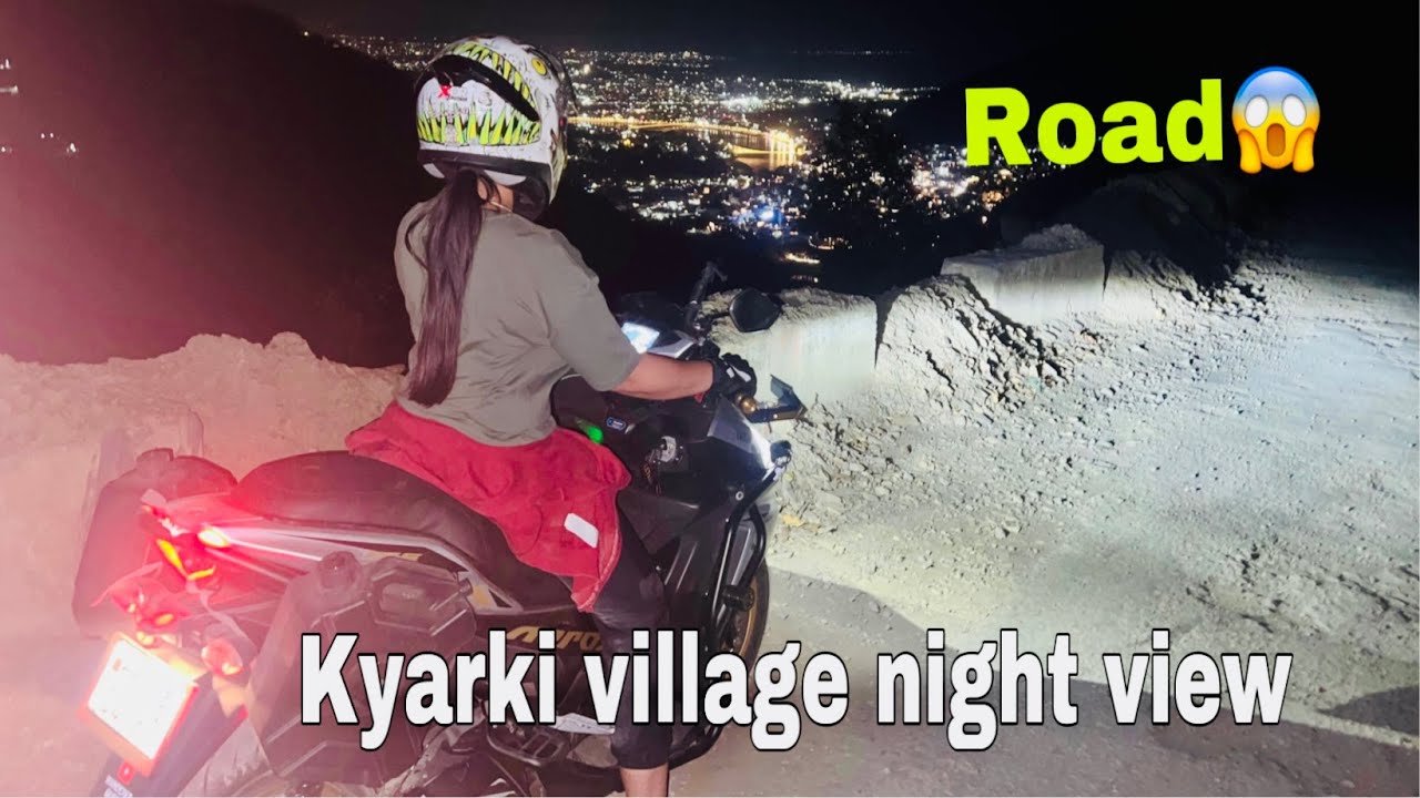 KYARKI VILLAGE night ride ||RISHIKESH ||UTTARAKHAND @wandererqueenyash ...