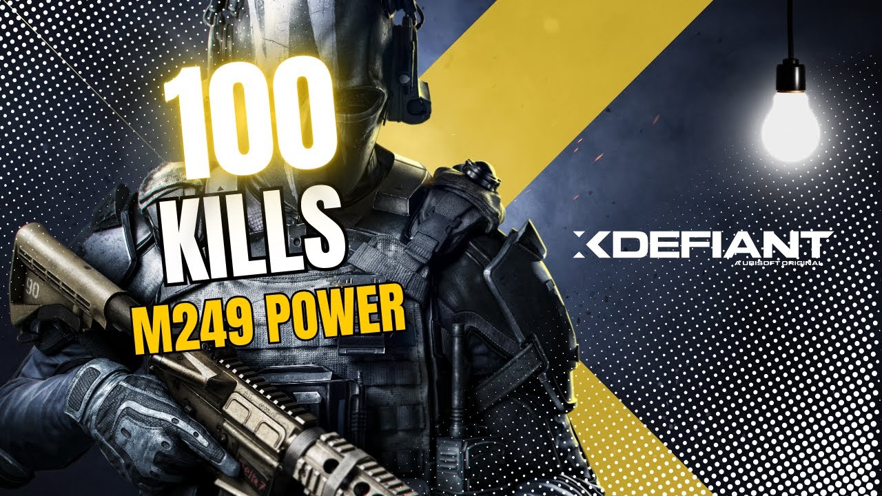 100 KILLS ON XDEFIANT (M249 POWER) - YouTube