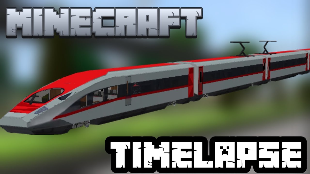 Timelapse Membuat Kereta Cepat Jakarta Bandung di Minecraft - YouTube