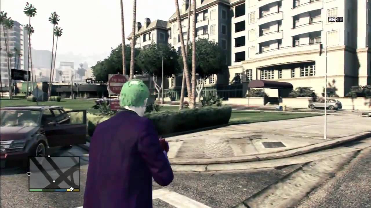 (HACK) MOD SKIN JOKER GTA V PS3 XBOX360 +Download | CARLOS HACK - YouTube