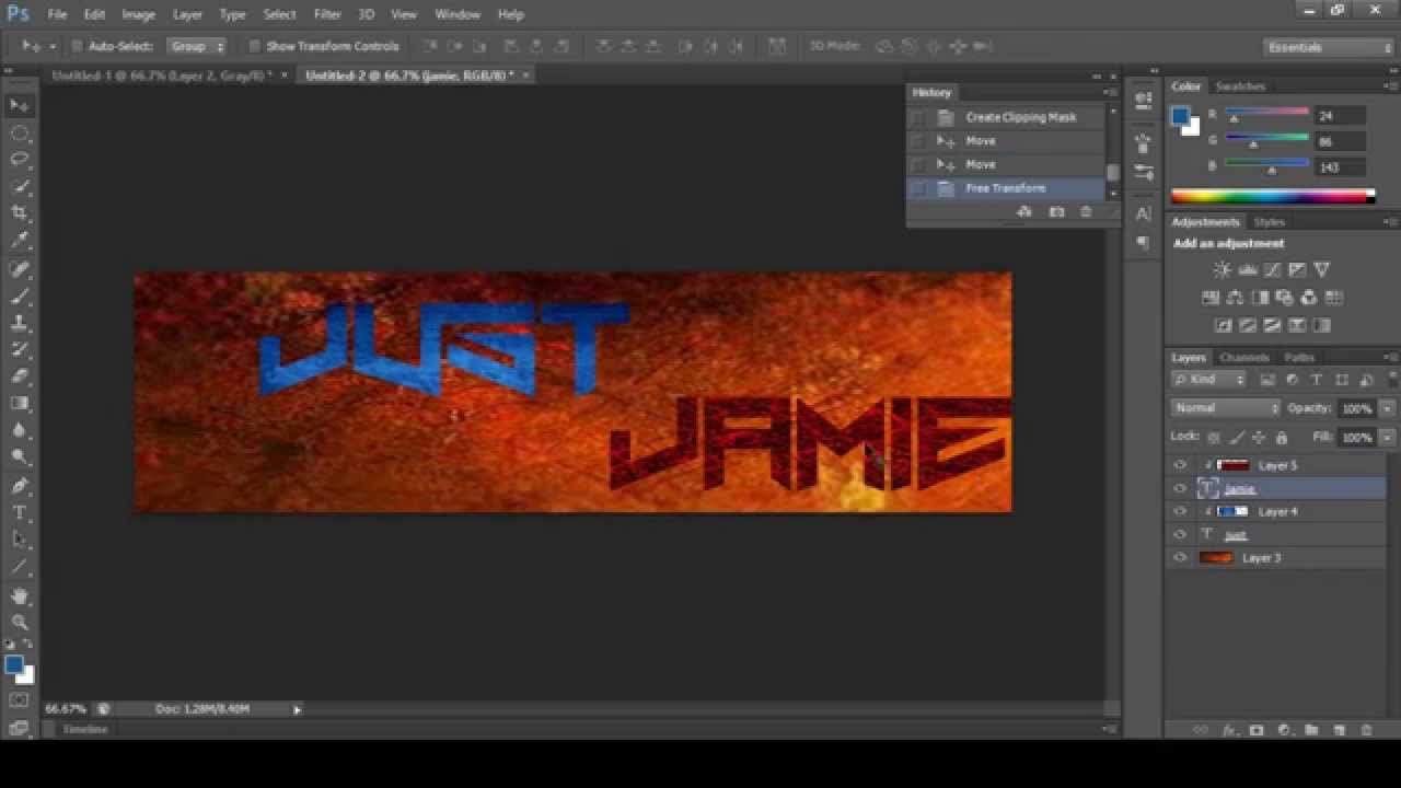 SPEED ART: Just Jamie BANNER - YouTube