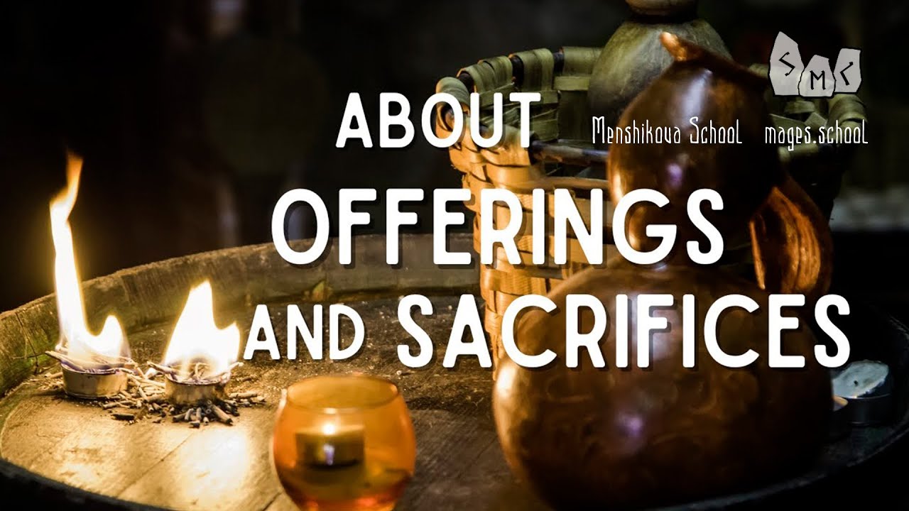 About Offerings And Sacrifices - YouTube