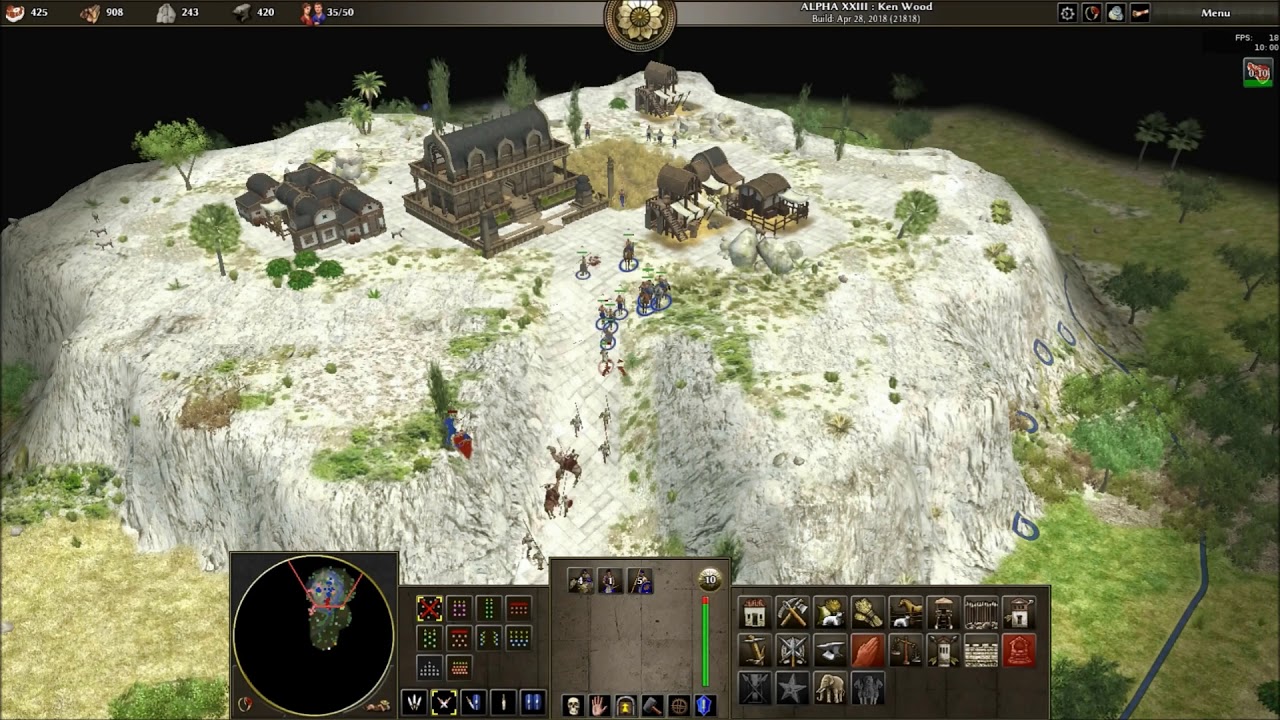 0 A.D. Alpha 23 Game 1 Part 1 Getting Back in the Groove - YouTube