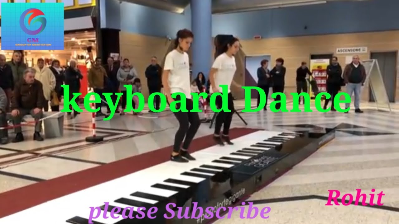 keyboard dance - YouTube