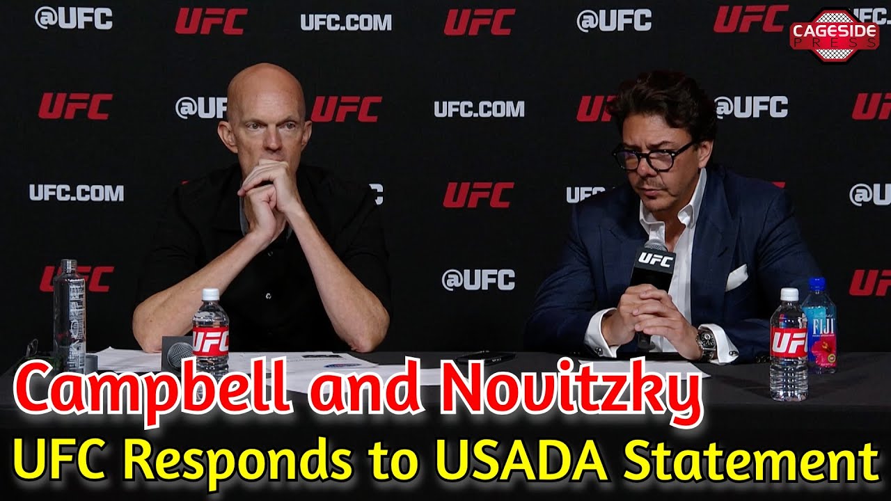 Hunter Campbell and Jeff Novitzky Respond to USADA, Say UFC Will ...