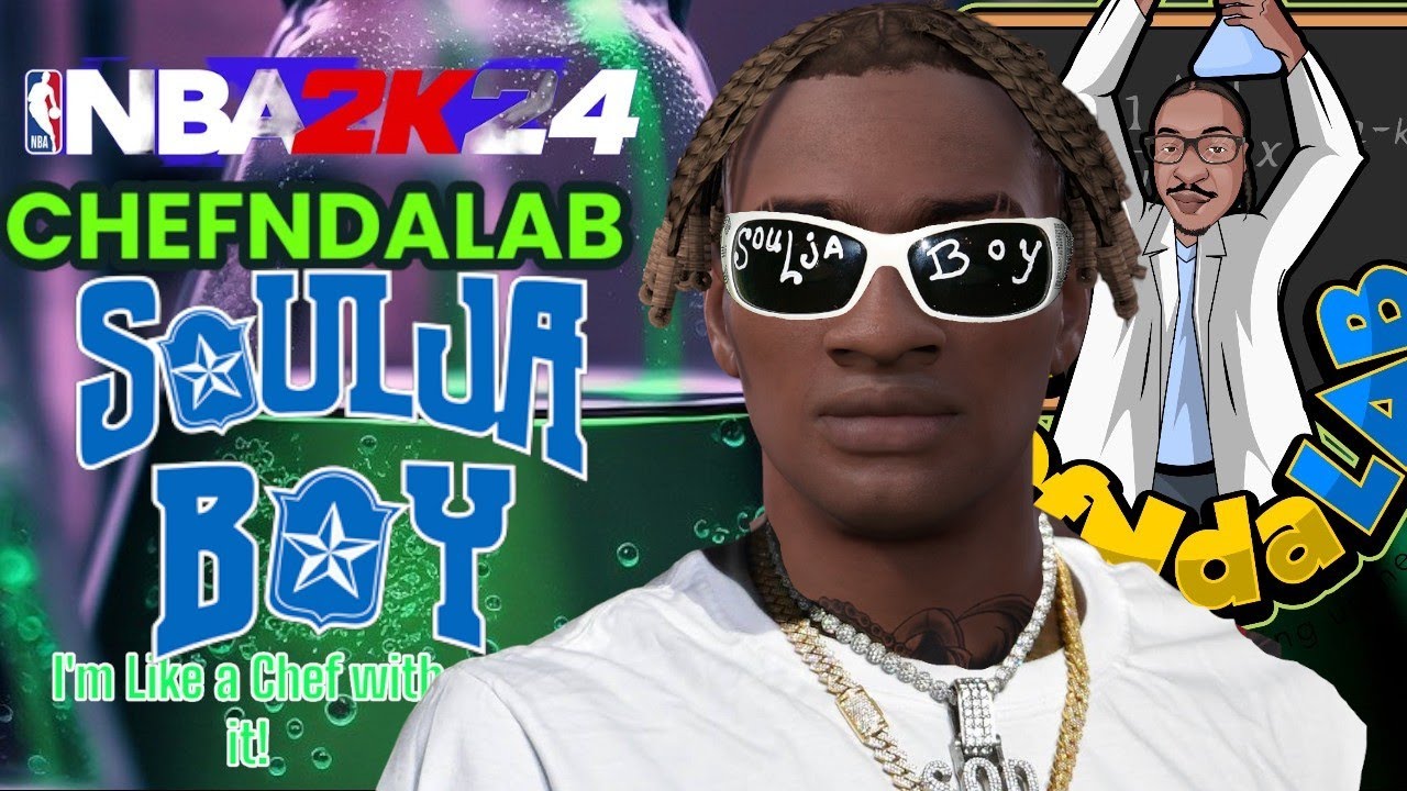 The Realest Soulja Boy NBA 2k24 Face Creation (Chef's Edition) 💪🏾🔥🔥 ...