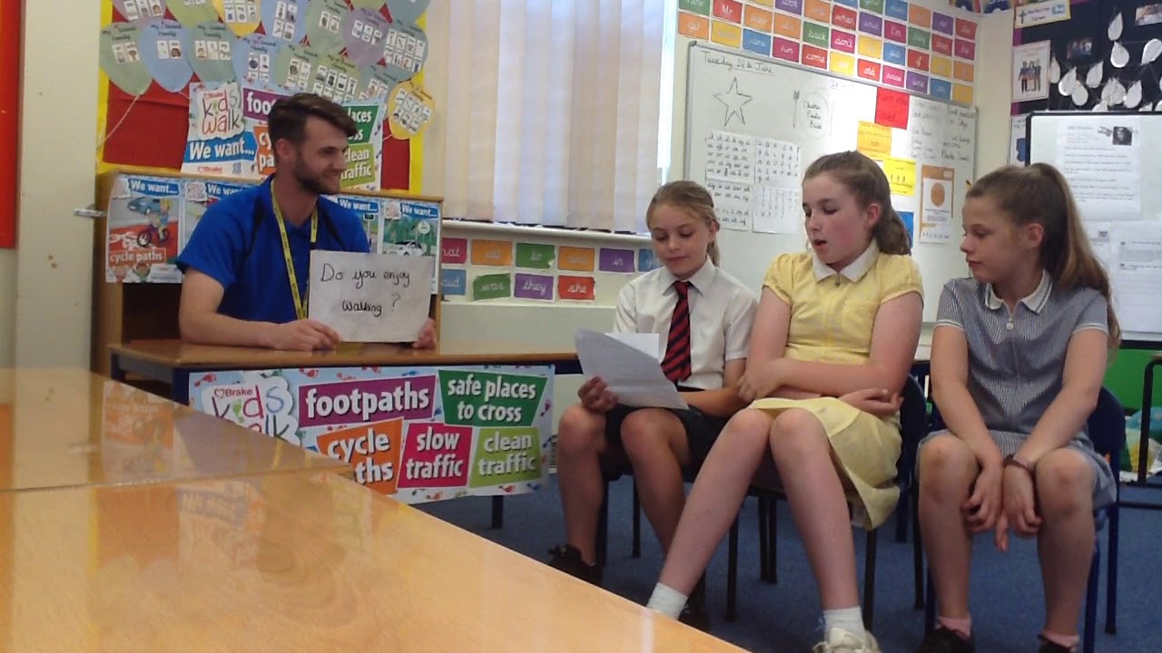 Do you enjoy walking Interview - YouTube