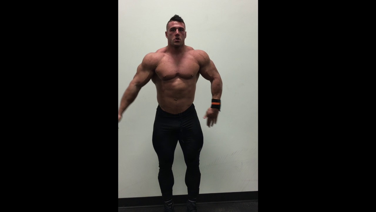 Posing Post Arm Workout @ 263lbs - YouTube