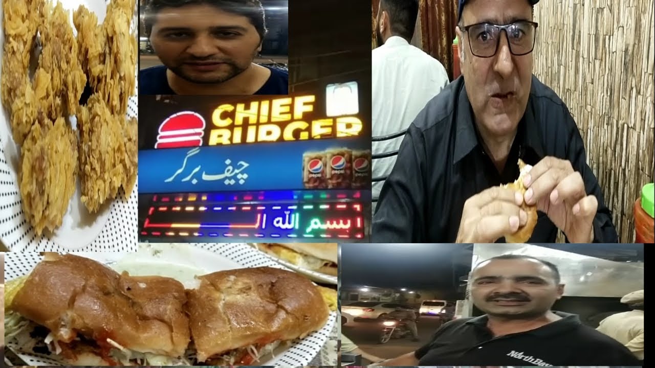 travel with barlas. cheif burger Gujrat. tasty burger. burger lovers ...