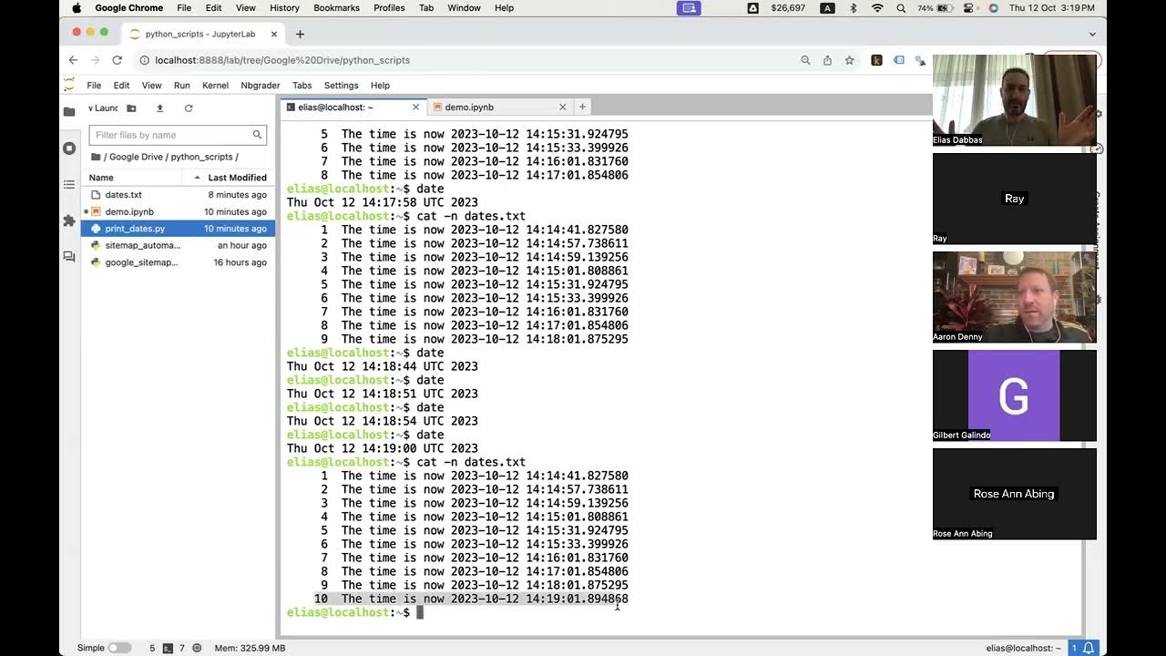 Python script automation on a server for SEO - YouTube