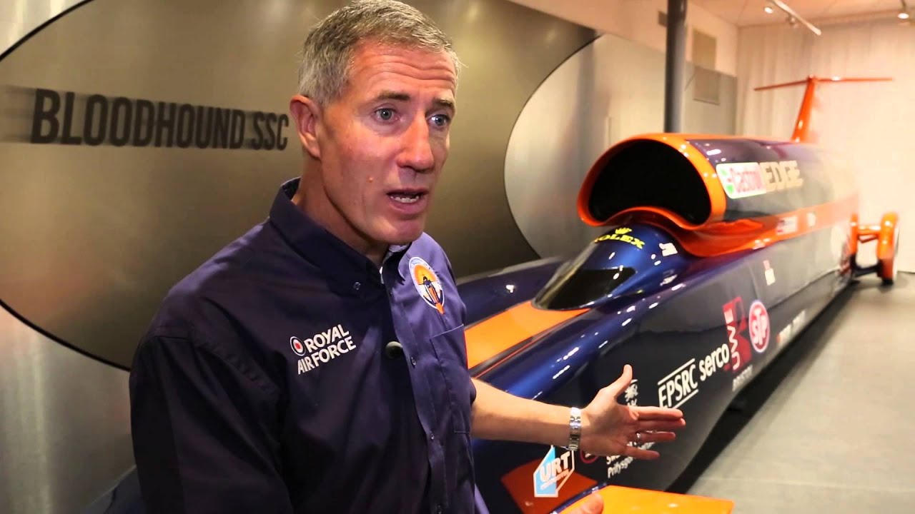 Bloodhound SSC - Wg Cdr Andy Green Interview Part 5 - YouTube