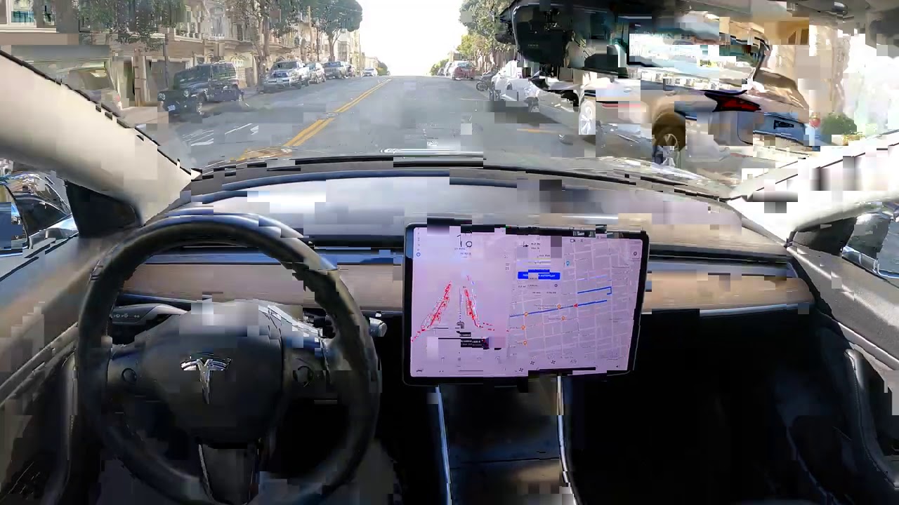 Tesla Autopilot FSD Takes on San Francisco Streets - YouTube