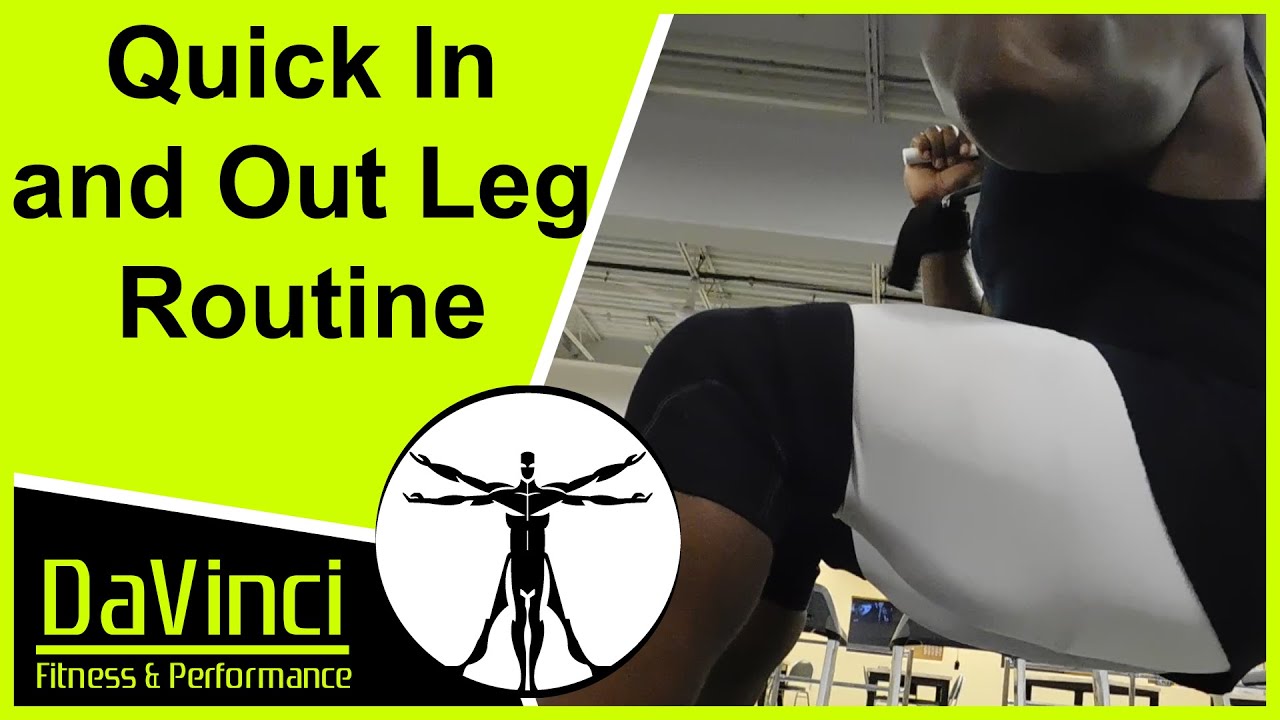 Short Intense Full Bodybuilding Leg Workout Routine - YouTube