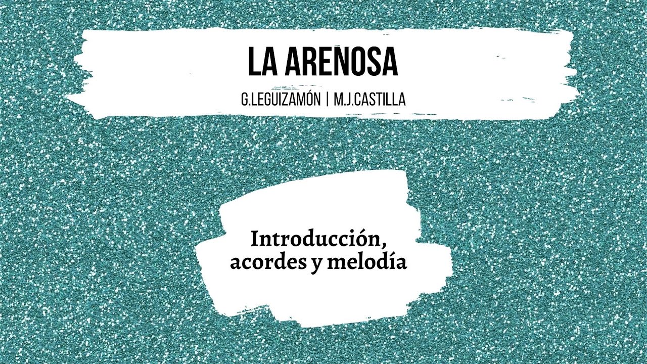 La arenosa | Parte y tab. - YouTube