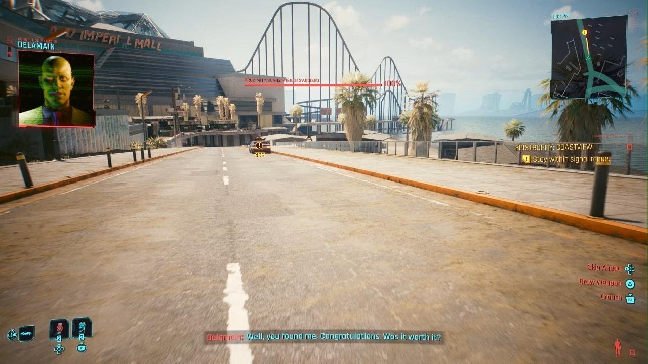Cyberpunk 2077 epistrophy coastview walkthrough - YouTube