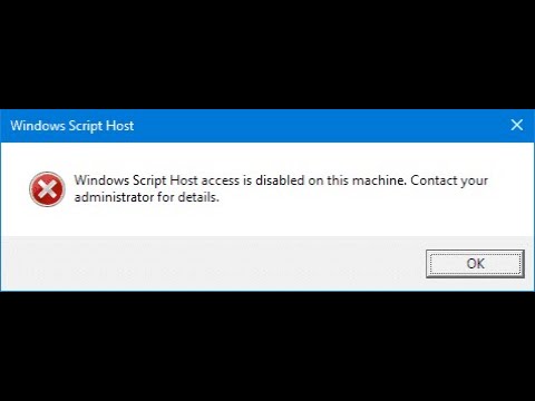 ¿Cómo habilitar Windows Script Host en Windows 10/11 - YouTube